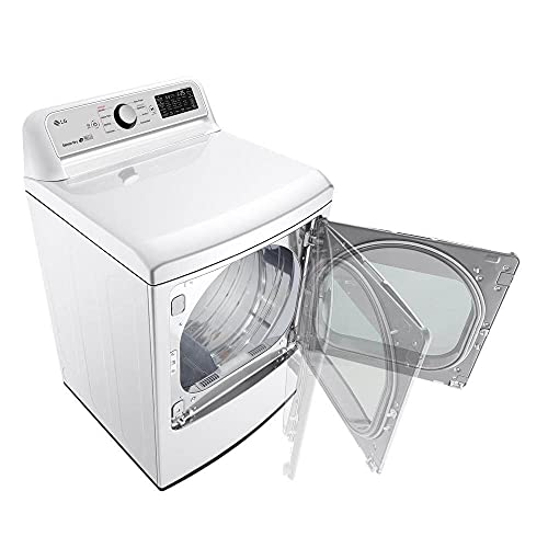 LG DLE7300WE 7.3 cu. ft. Smart Wi-Fi Enabled Electric Dryer with Sensor Dry Technology