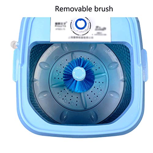 Zzmop Portable Clothes Washing Machine,Mini Smart Semi-Automatic Shoes Washer,3 Modes,Washing Capacity 6.5KG,for Camping Apartments Dorms RV Home