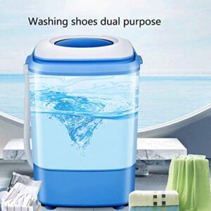 Zzmop Portable Clothes Washing Machine,Mini Smart Semi-Automatic Shoes Washer,3 Modes,Washing Capacity 6.5KG,for Camping Apartments Dorms RV Home