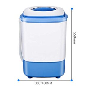 Zzmop Portable Clothes Washing Machine,Mini Smart Semi-Automatic Shoes Washer,3 Modes,Washing Capacity 6.5KG,for Camping Apartments Dorms RV Home