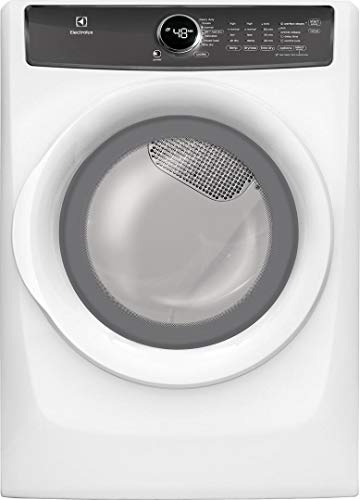 Electrolux EFME427UIW 8.0 Cu. Ft. White Electric Dryer with Steam