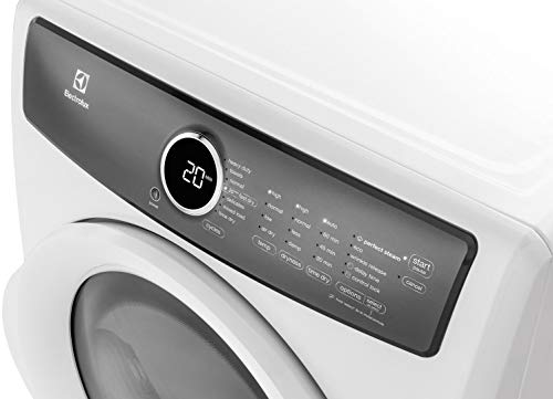 Electrolux EFME427UIW 8.0 Cu. Ft. White Electric Dryer with Steam