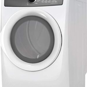 Electrolux EFME427UIW 8.0 Cu. Ft. White Electric Dryer with Steam