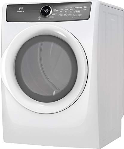 Electrolux EFME427UIW 8.0 Cu. Ft. White Electric Dryer with Steam