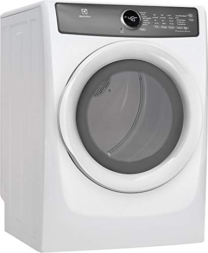 Electrolux EFME427UIW 8.0 Cu. Ft. White Electric Dryer with Steam