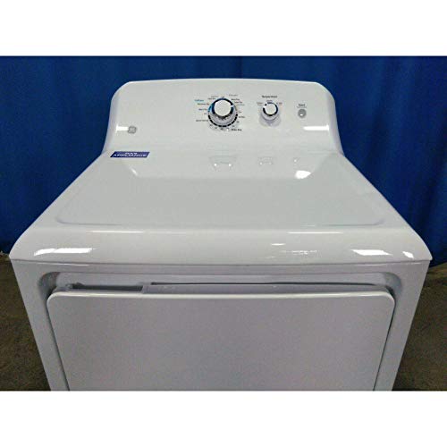 GE GTD33GASKWW Aluminized Alloy Drum Gas Dryer, 7.2 Cu. Ft. Capacity, White