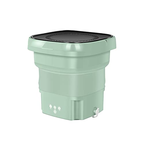 VALINK Portable Mini Washing Machine,Portable Mini Washing Machine Lightweight Collapsible Bucket, for Travel, Camping, Truck Driving, Trip, RV