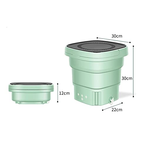 VALINK Portable Mini Washing Machine,Portable Mini Washing Machine Lightweight Collapsible Bucket, for Travel, Camping, Truck Driving, Trip, RV