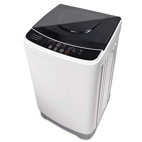 Yileiduo Full-Automatic Washing Machine, Portable Compact Laundry 12 lbs Load Capacity Washer with 10 Washing Programs, Ideal for Dormitory, Apartments, RV, Laundry Room