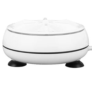 zunate mini washing machine, washing machine, automatic compact laundry machine for trip, apartment(white, 4-speed adjustment)