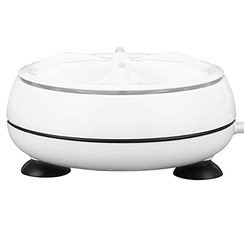 Zunate Mini Washing Machine, Washing Machine, Automatic Compact Laundry Machine for Trip, Apartment(white, 4-speed adjustment)