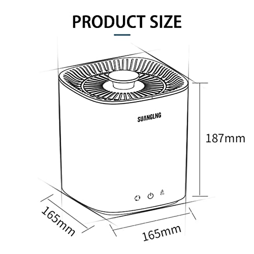 MJJ Mini Washing Machine, Small Underwears Washing Machine, 2.5L Portable Turbo Washer Machine,for Underwears,