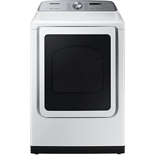 Samsung White Gas Steam Dryer