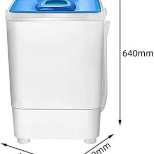 MingrXieh Portable Washing Machine and Mini Electric Shoe Washing Machine, 5.0Kg Automatic Washing Machine 2-4 Pairs of Shoes Washing Capacity, for Apartment Dormitory