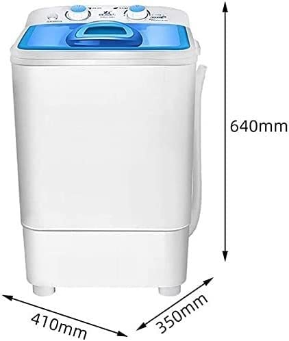 MingrXieh Portable Washing Machine and Mini Electric Shoe Washing Machine, 5.0Kg Automatic Washing Machine 2-4 Pairs of Shoes Washing Capacity, for Apartment Dormitory