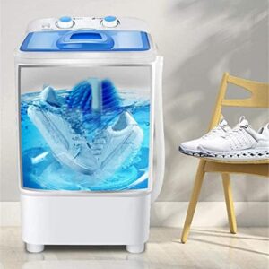 MingrXieh Portable Washing Machine and Mini Electric Shoe Washing Machine, 5.0Kg Automatic Washing Machine 2-4 Pairs of Shoes Washing Capacity, for Apartment Dormitory