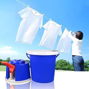 QQNB Washing Machine Bucket - Mini Foot Powered Powered Washer,Non-Electric Portable Dryer,can Be Used in Apartments,Dormitories,Rvs,Fine Clothing