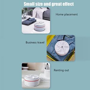 Portable Cleaning Washing Machine Removes Dirt Mini Ultrasonic Turbo Washer for Underwear Socks for Home Travel