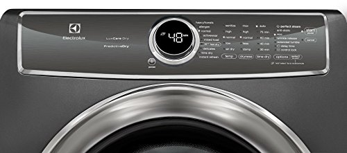 Electrolux EFMG627UTT 27 Inch Gas Dryer with 8 cu. ft. Capacity, in Titanium