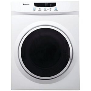 magic chef mcsdry35w 3.5 cu ft compact electric dryer, white