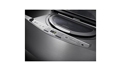 LG WD100CV 1.0 Cu. Ft. Graphite SideKick Pedestal Washer