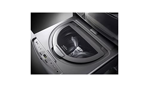 LG WD100CV 1.0 Cu. Ft. Graphite SideKick Pedestal Washer