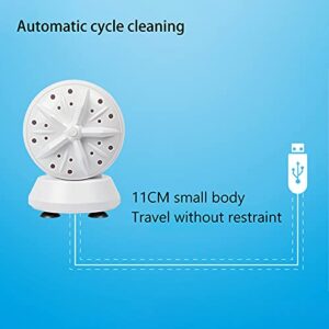 Portable Washing Machine, Mini Washing Machine Portable Multifunctional Washer Ultrasonic Washing Machine 100‑240V(U.S. regulations)