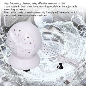 Portable Washing Machine, Mini Washing Machine Portable Multifunctional Washer Ultrasonic Washing Machine 100‑240V(U.S. regulations)