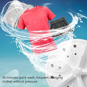 Portable Washing Machine, Mini Washing Machine Portable Multifunctional Washer Ultrasonic Washing Machine 100‑240V(U.S. regulations)