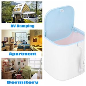 Small Washing Machine, Portable Mini Washing Machine, Three Layer, Washing Capacity 3.8lbs, USB Cable, Low Noise, for Dorms, Apartments, Camping