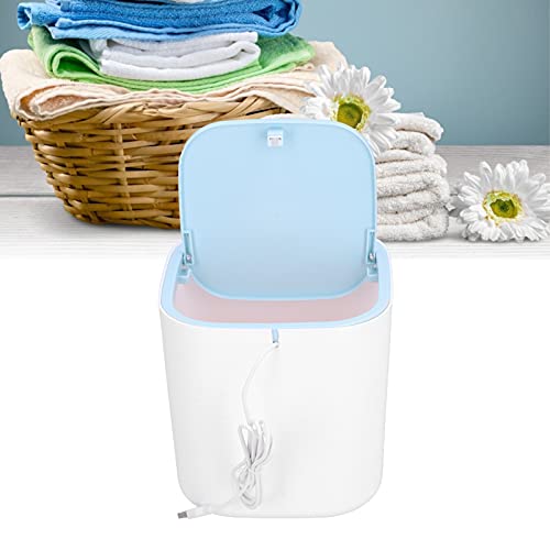 Small Washing Machine, Portable Mini Washing Machine, Three Layer, Washing Capacity 3.8lbs, USB Cable, Low Noise, for Dorms, Apartments, Camping