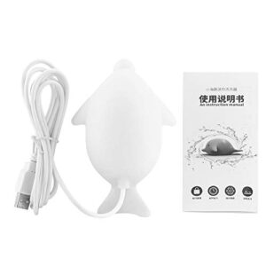 mini washing machine, usb charging ultrasonic washer, ultrasonic washing machine multi-function cleaner for home(white)