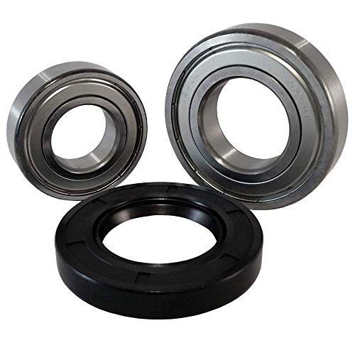 Front Load Bearings Washer Tub Bearing and Seal Kit with Nachi bearings, Fits GE Tub WH45X10092 (Includes a 5 year replacement warranty and link to our"How To" videos)