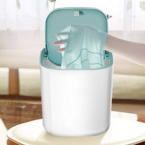 ZJFFJZ 2020 New Mini USB Portable Washing Machine, Folding Fully automatic Laundry Machine, Turbine Washer, Low Noise,Low Washing Machine for Dorms, outdoor,Apartments,Business Trips (Bule)