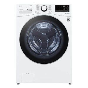 lg wm3600hwa 4.5 cu. ft. ultra large capacity smart wi-fi enabled front load washer