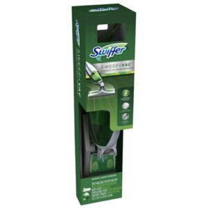 procter & gamble 92704 swiffer cordless rechargeable sweep and vacuum, pack of 1, green and gray