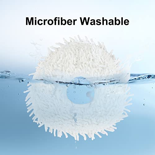 Replacement Accessories Compatible with Robot Sweeping Narwal T10,Microfiber X2 Filters X4 Side Brushes X4 Mop Cloth X1 Brush