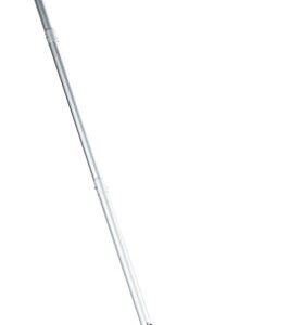 Carlisle FoodService Products 3621962414 Sweep Complete Aluminum Handle Floor Sweep with Squeegee, Plastic Bristles, 24" Length, 3" Bristle Trim, Blue