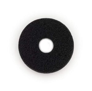 oreck commercial – 437.071 437071 strip orbiter pad, 12″ diameter, black, for orb550mc orbiter floor machine