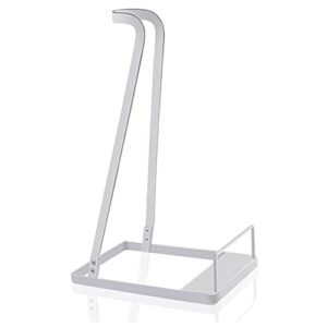 staic vacuum stand for dyson v6 v7 v8 v10 v11 stick cleaner steel holder for handheld electric broom organization storage ideal gift -white