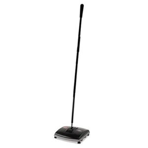 rubbermaid floor/carpet sweeper blk 4ea