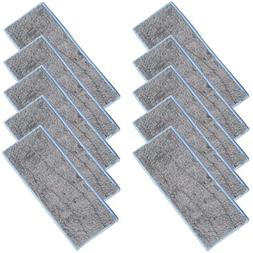 LOVECO 10 Pack Washable Wet Mopping Pads Compatible with Braava Jet M Series M6 (6110) Robot Mop