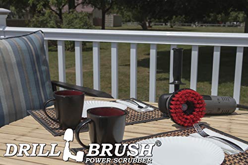 Outdoor - Cleaning Supplies - Drill Brush - Deck Brush - Granite Cleaner - Bird Bath - Outdoor Fountain - Scrub Brush - Garden Statues - Headstones