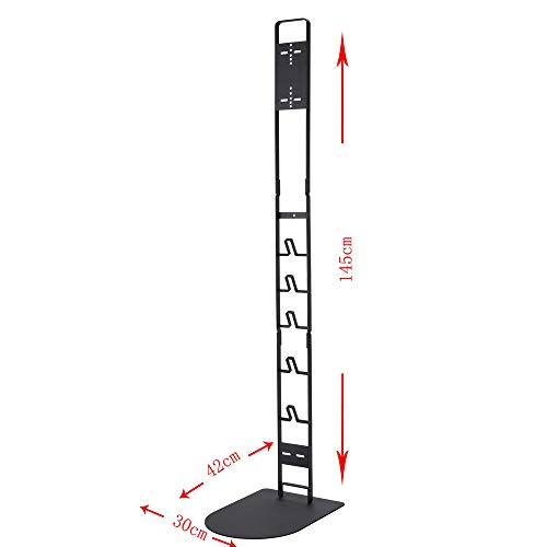 Buwico Stable Cleaner and Sweeper Holder Stand Docking Station Organizer for Dyson Handheld V15 V11 V10 V8 V7 V6 DC30 DC31 DC34 DC35 DC58 DC59 DC62 DC74 Cordless Vacuum Cleaners/Sweeper (Black)