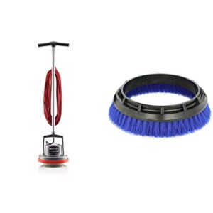 oreck commercial orb550mc commercial orbiter floor machine & oreck – 237.058 commercial 237058 crimped polypropylene scrub orbiter brush, 10.5” bristle to bristle outer dimensions, blue