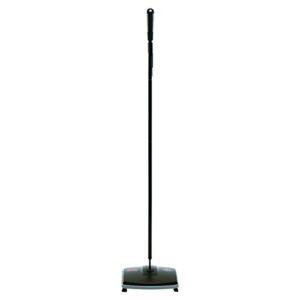 Rubbermaid Commercial Galvinized Steel Carpet & Floor Sweeper, Cordless Sweeper, Hardwood Floor Cleaner, Push Broom