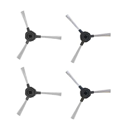 DISHOW 4PC Side Brushes Fit for Dibea Sweeper Accessories D960 GT200 GT9 Robotic Vacuum Cleaner Parts