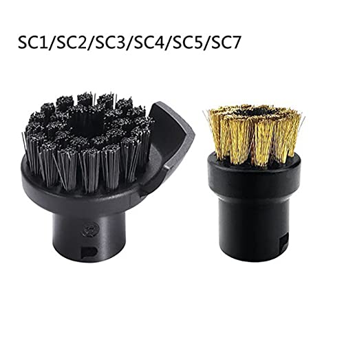 for Karcher SC2 SC3 SC4 SC5 CTK10 CTK20 Window Nozzle Scraper Round Brush for Steam Cleaner Mirrors,Clean Slit Moisture