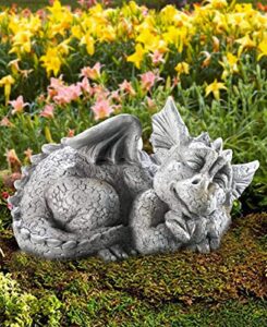 ct discount store adorable mythical creature baby sleeping dragon (dragon facing right)