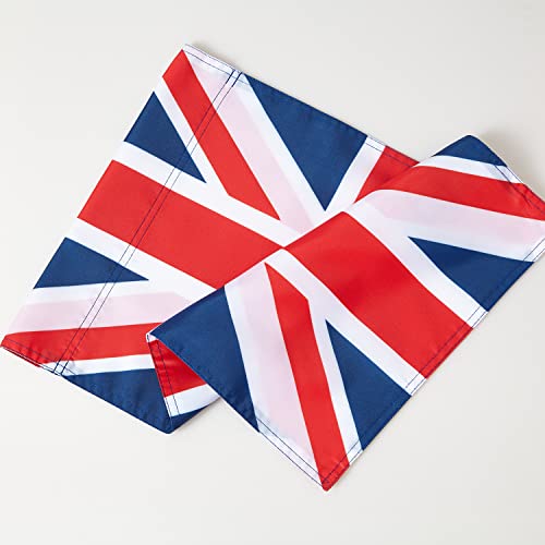 UK Flag ,United Kingdom British Garden Flags,Queen's Celebration Flag,Nationality UK Garden Flags,International World Country Nation Garden Flags, Celebration Parade Flags,Anniversary Celebration,Indoor and Outdoor Flag, Double-Sided.